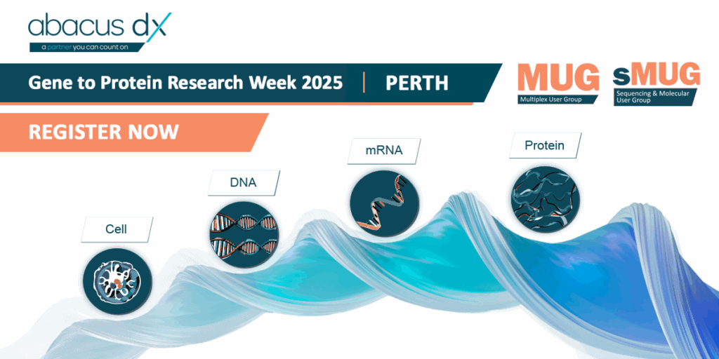 Gene to Protein Research Week 2025 - Perth - Abacus dx